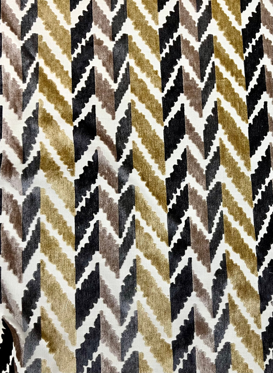 Chevron-Cut Velvet-LQ – Fabric and Fringe Warehouse