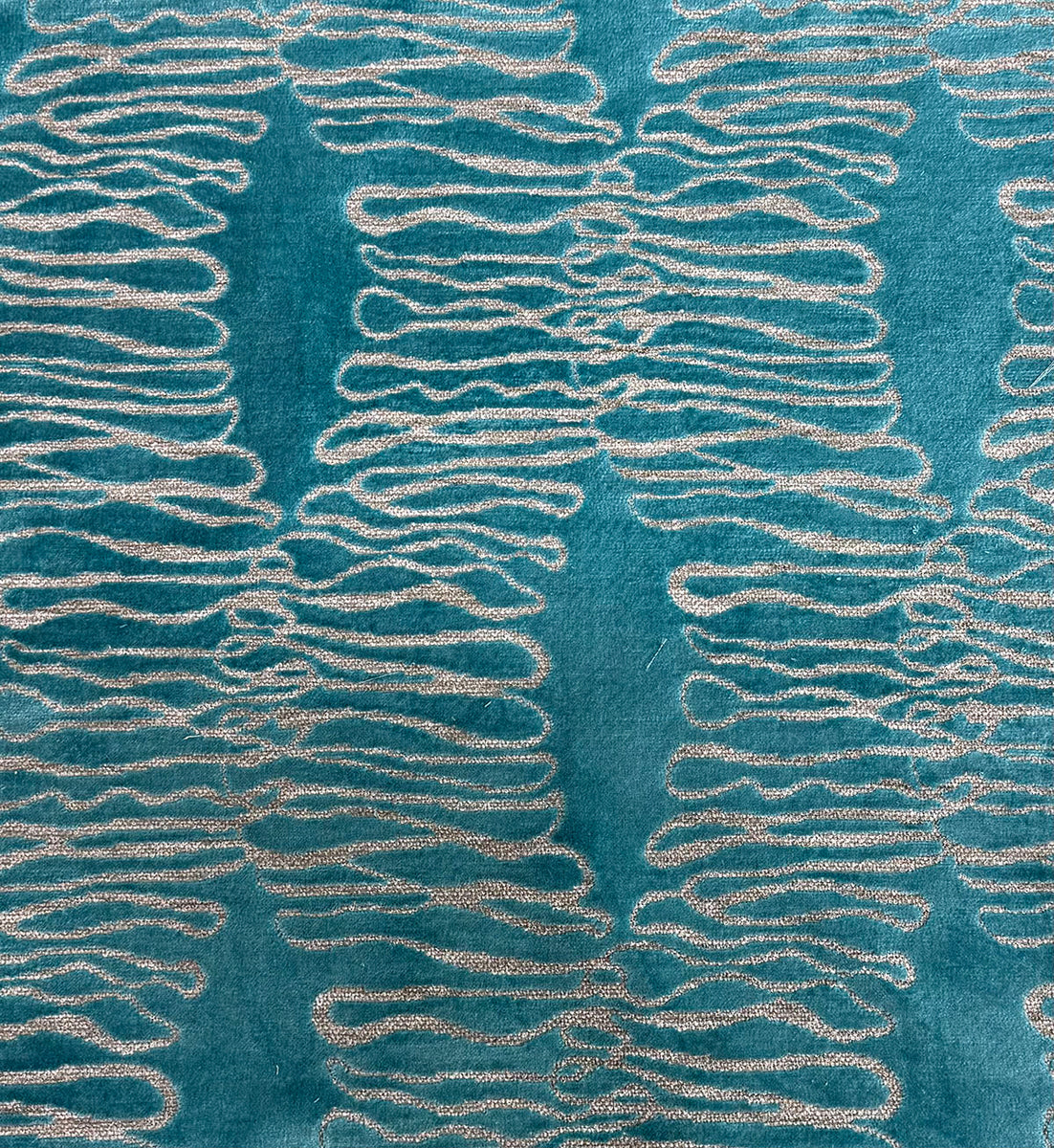 Turquoise Cut Velvet-LQ – Fabric and Fringe Warehouse